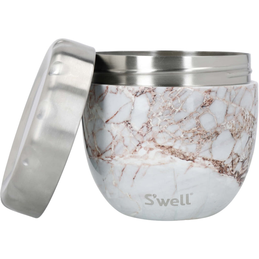 Termos toidule 636ml 'calacatta gold' S'well | BonAppetit.ee